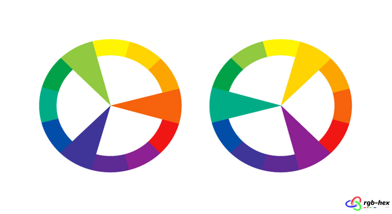 Color Theory - A Guide to Color Schemes - RGB-HEX